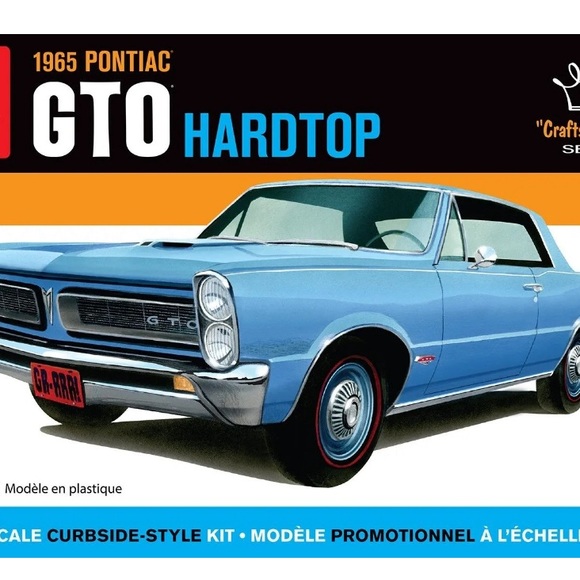 Amt | Toys | 25 Amt 141 1965 Pontiac Gto Hardtop Plastic Model Kit New ...